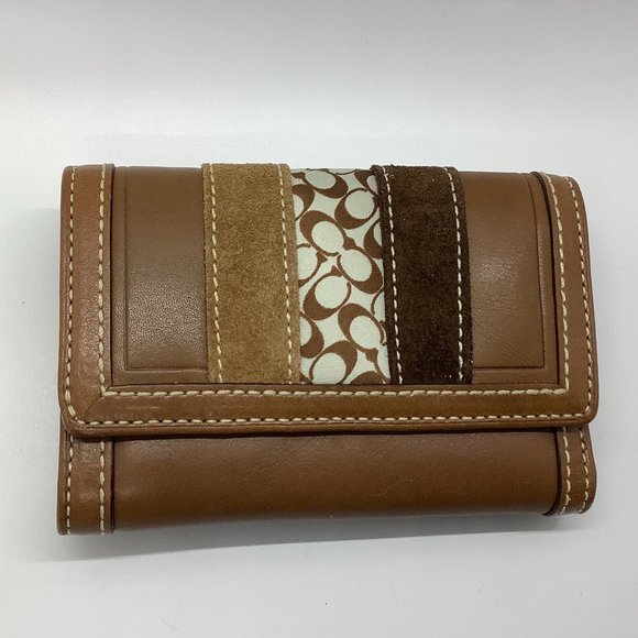 Coach | Bags | New Coach Brown Leather Wallet | Poshmark